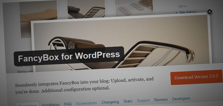 Fixing Fancybox for WordPress